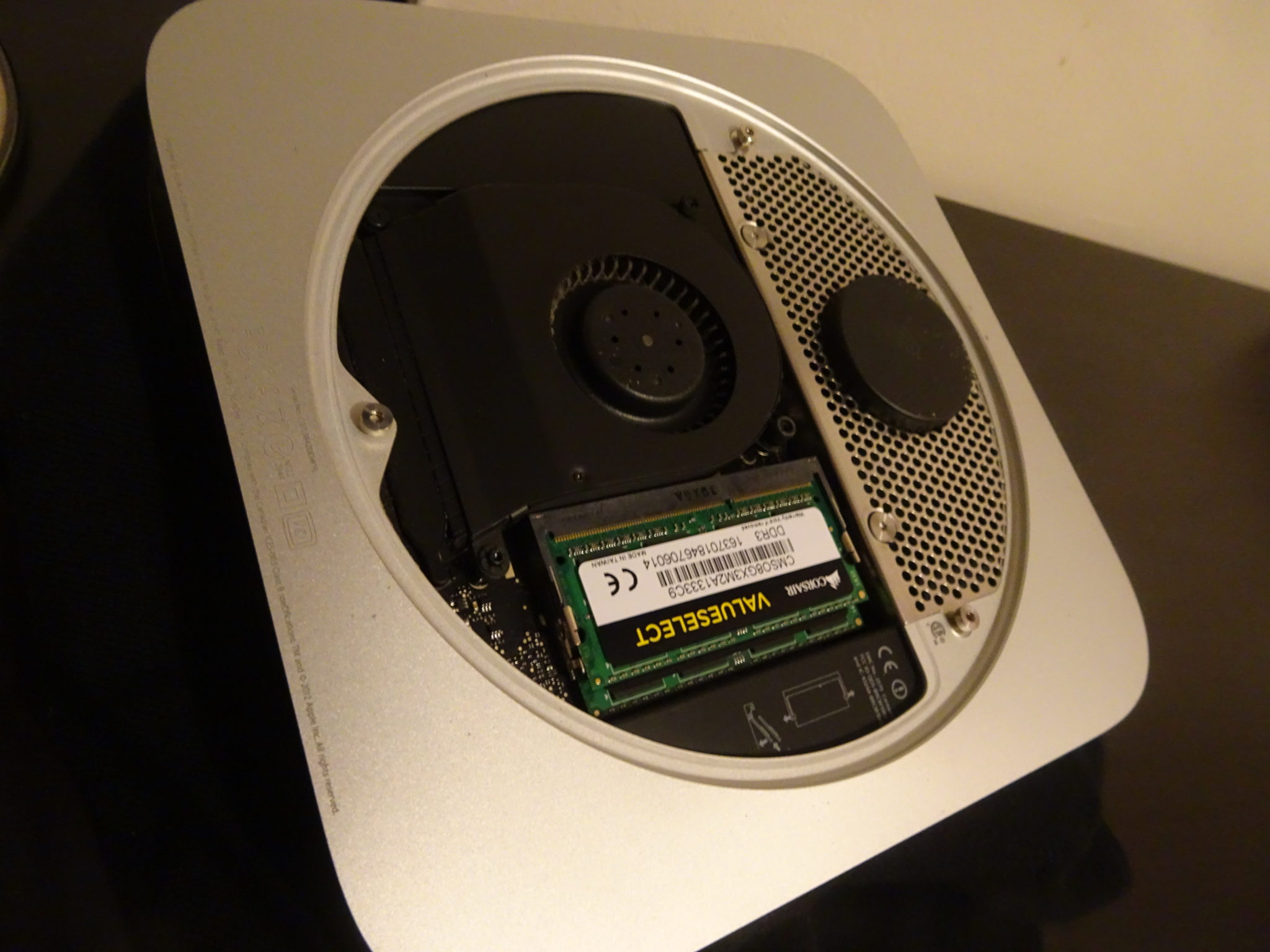 Mac Mini (late 2012) RAM Upgrade | John Young