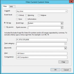 Restart and Shutdown Event Logs for Windows - John YoungJohn Young